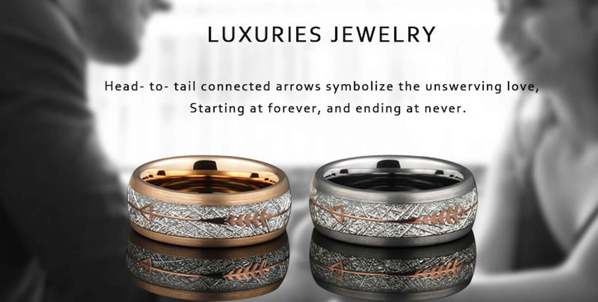 Tungsten Carbide & High Tech Ceramic Wedding & Couple Rings by ...