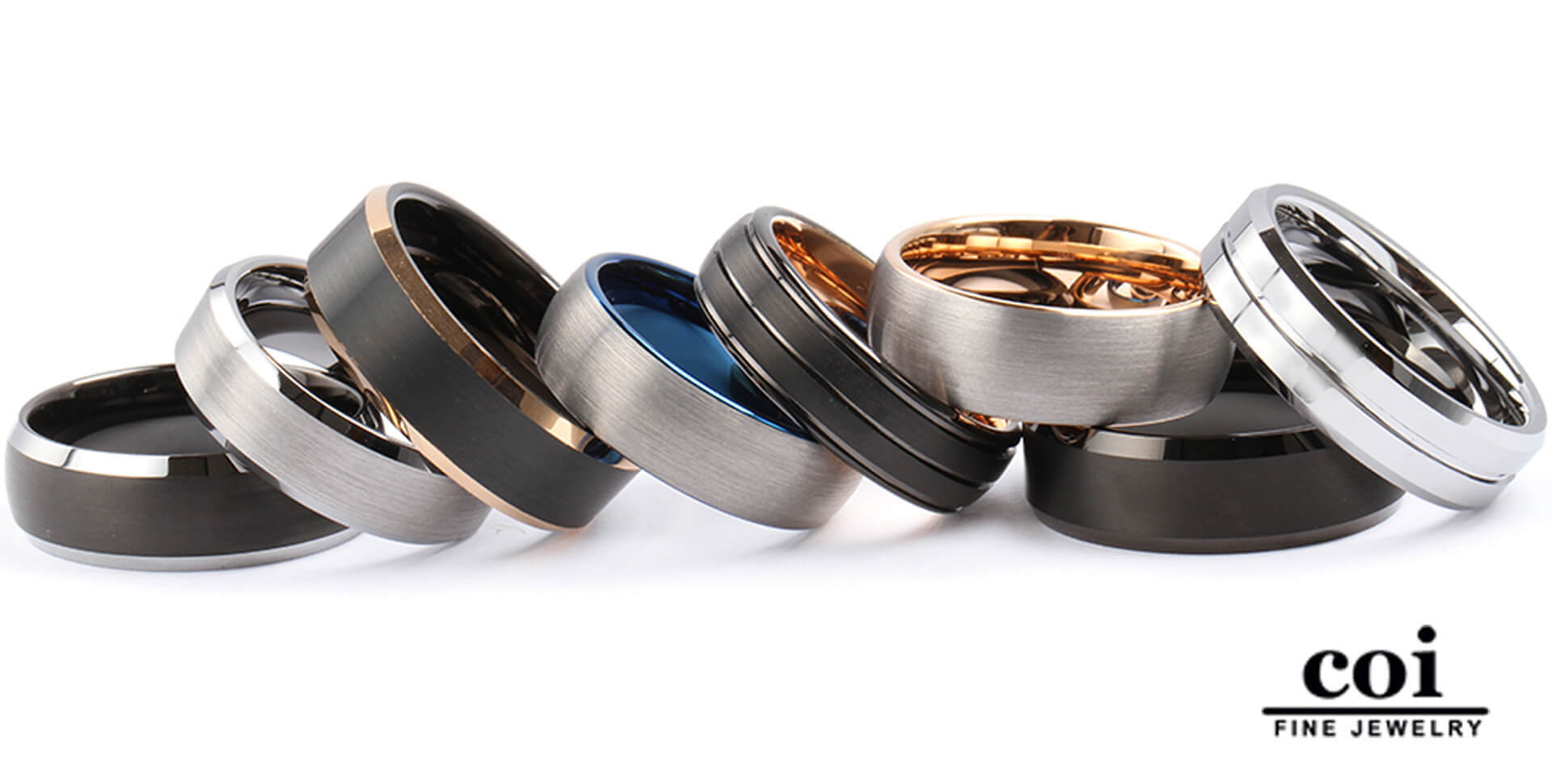 Tungsten Carbide & High Tech Ceramic Wedding & Couple Rings by ...